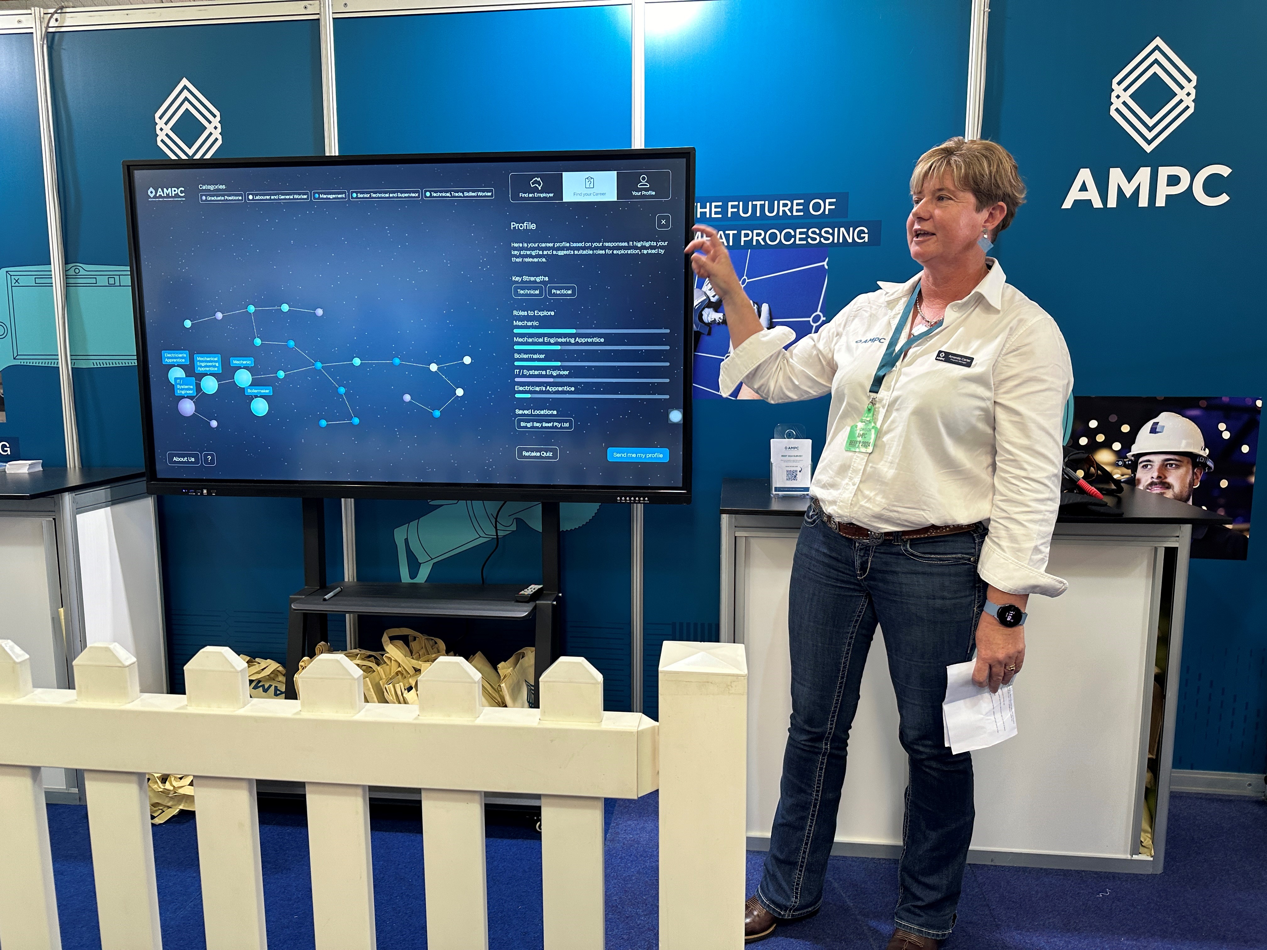 AMPC launches interactive careers portal at Beef2024